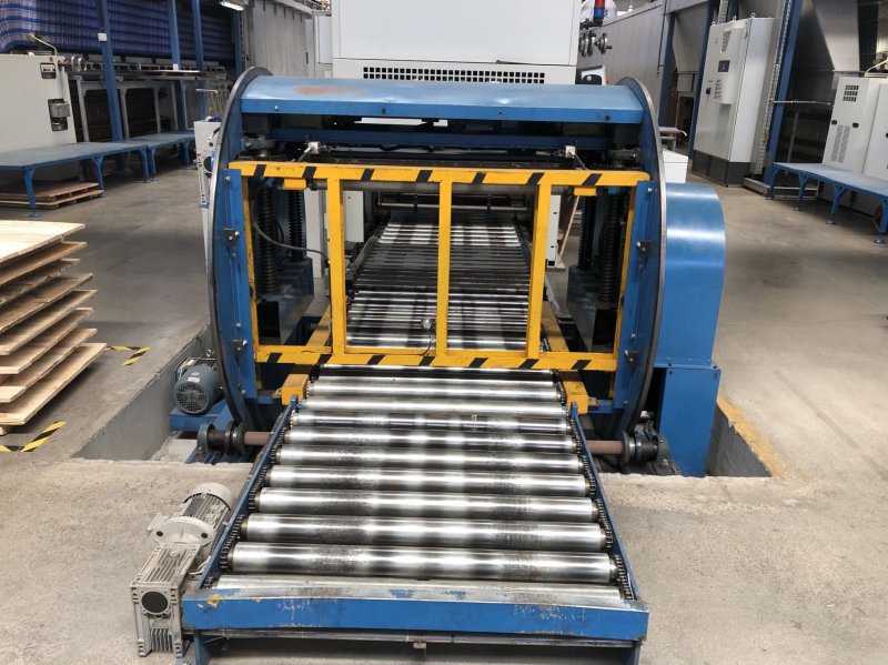 What is a bag turning machine?