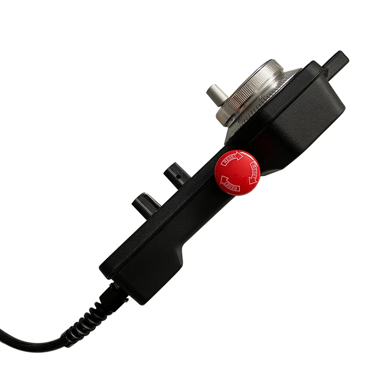 Three-Speed Manual Pulse Generator Provided - Sold