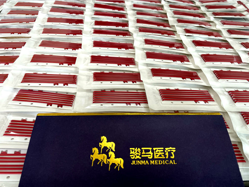 Medical Grade Silicone Red Vessel Loops Surgery Blue Vessel Loop