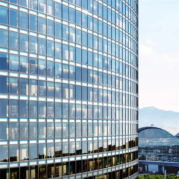 Insulated Glass Facade Curtain Wall Structural Glazing Stick Built ...