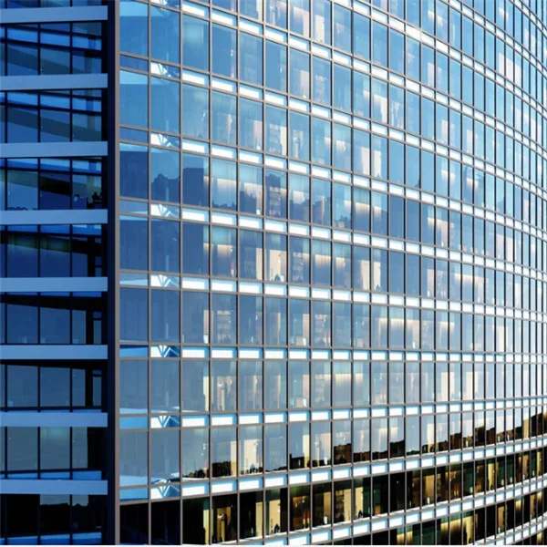 Insulated Glass Facade Curtain Wall Structural Glazing Stick Built ...