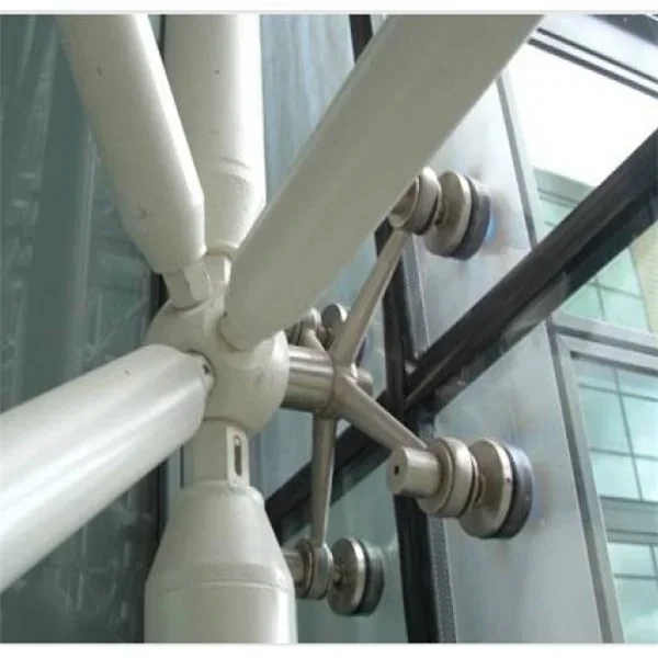 Point-Fixed Spider System Glass Facade Curtain Wall-FAMOUS