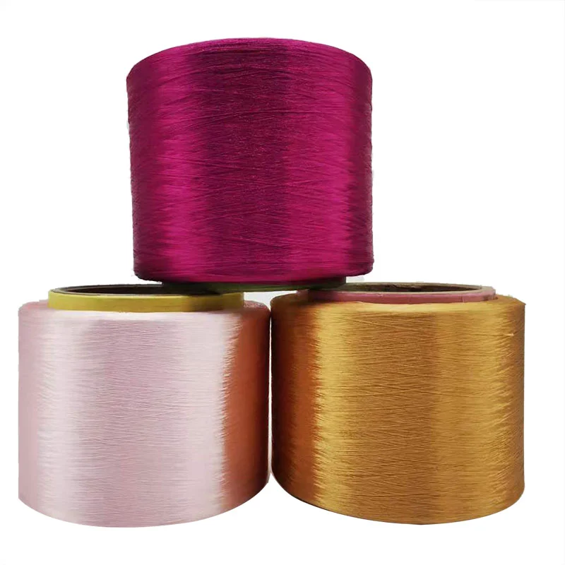 Use and maintenance of weaving polyester yarn