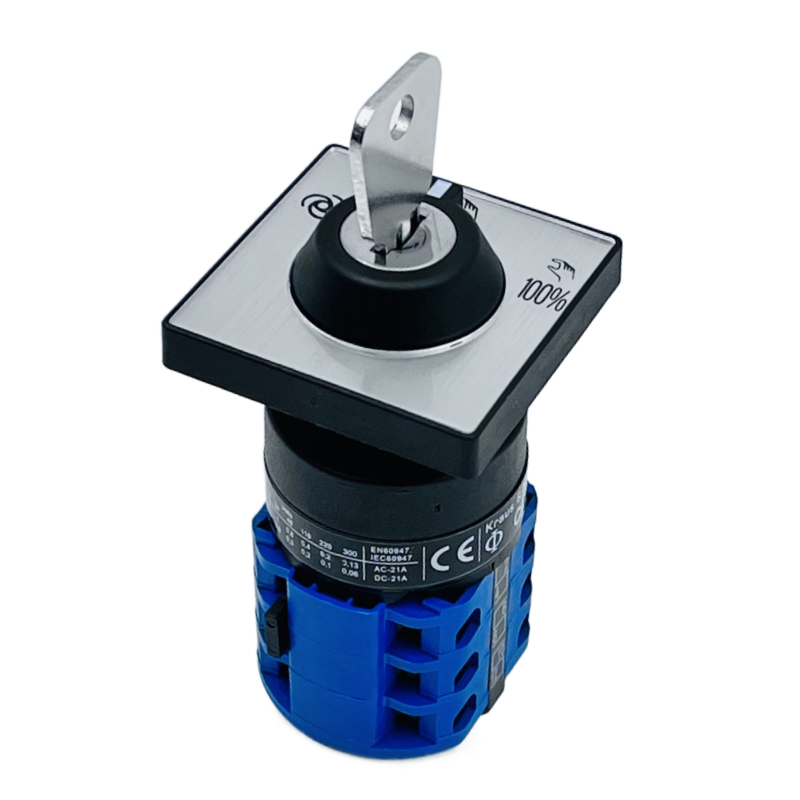 IRC5 3档钥匙开关3HAC052287-002_佛山超仁机器人科技有限公司