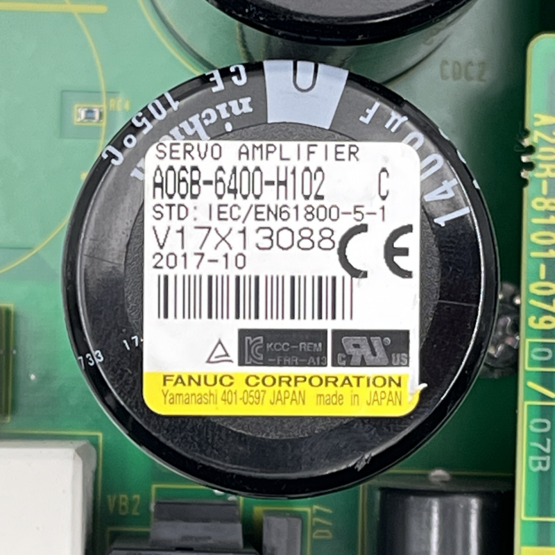 R30iB-A柜内备件 6轴伺服放大器 A06B-6400-H102_佛山超仁机器人科技有限公司
