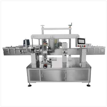 vertical round bottle labeler，double sides labeling machine，automatic ...