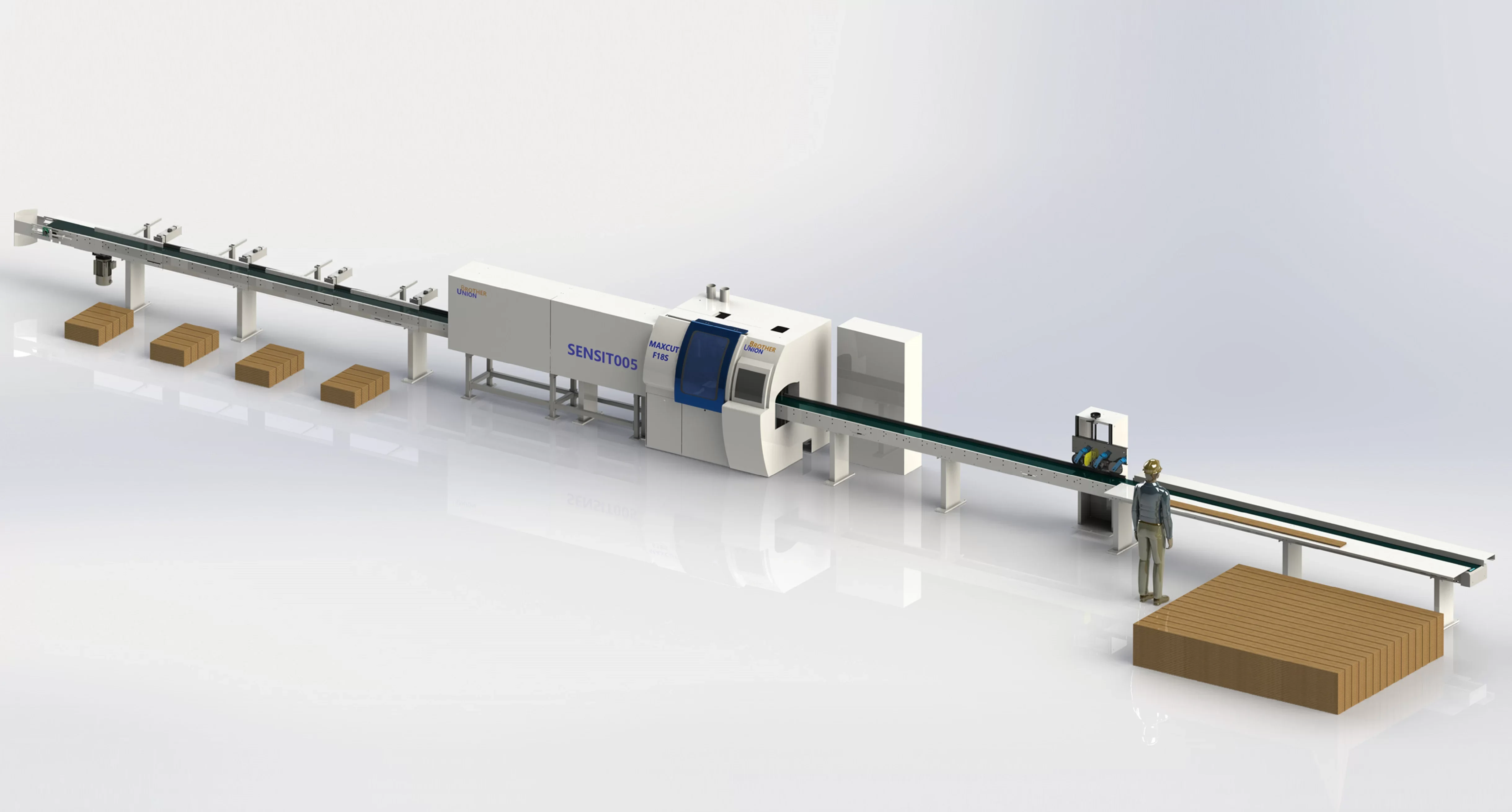 Woodworking industry right-hand man-optimized cross cut saw equipment