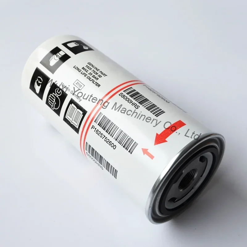 Atlas Copco air compressor Oil filter spare parts 1625752600