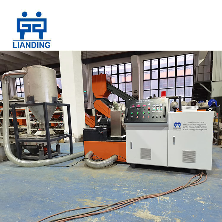 Small Scale PE PP HDPE LDPE Films Bags Rigid Plastic Granulators ...