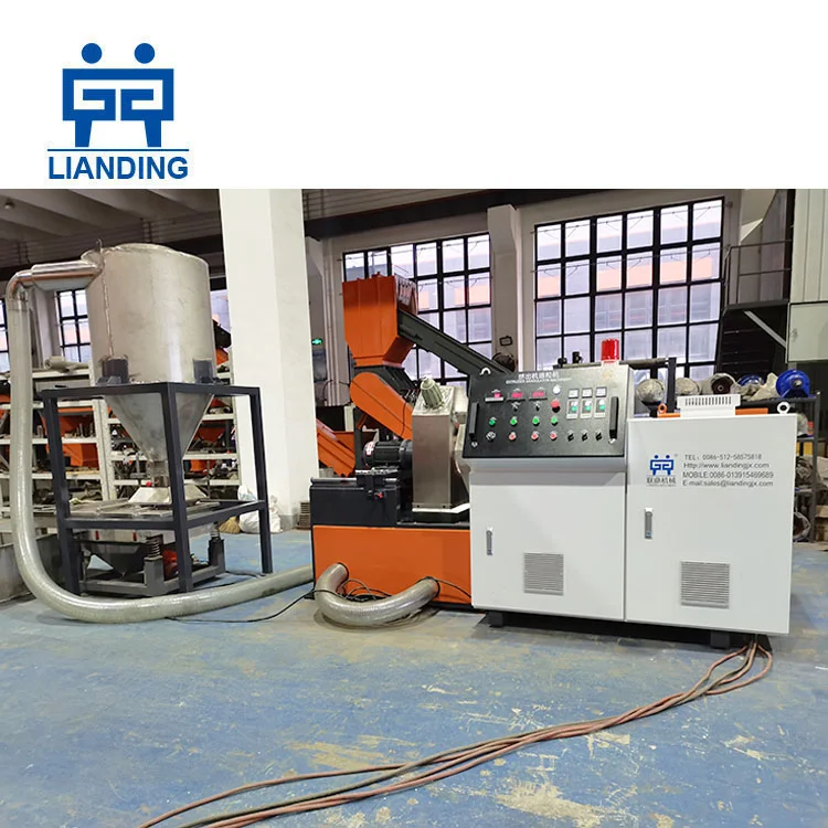 Small Scale PE PP HDPE LDPE Films Bags Rigid Plastic Granulators ...