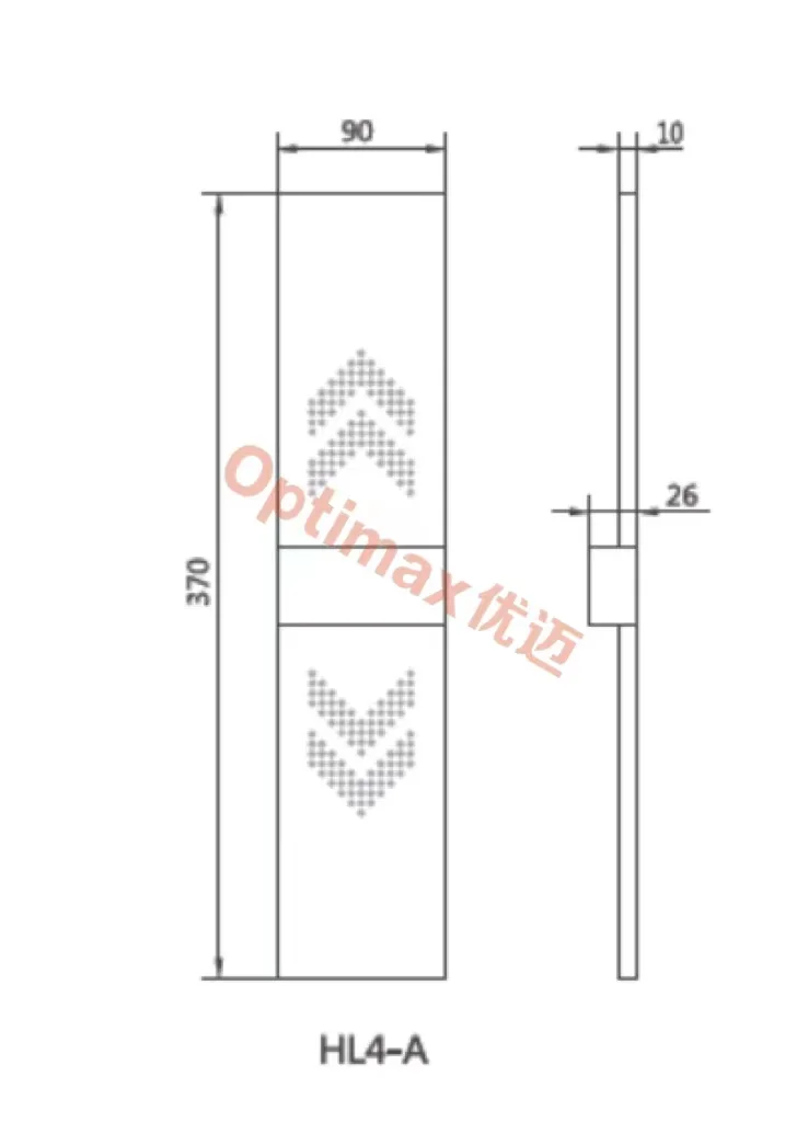 Stainless Steel Lift Directional Hall Lantern-Dealer-For Sale-Optimax