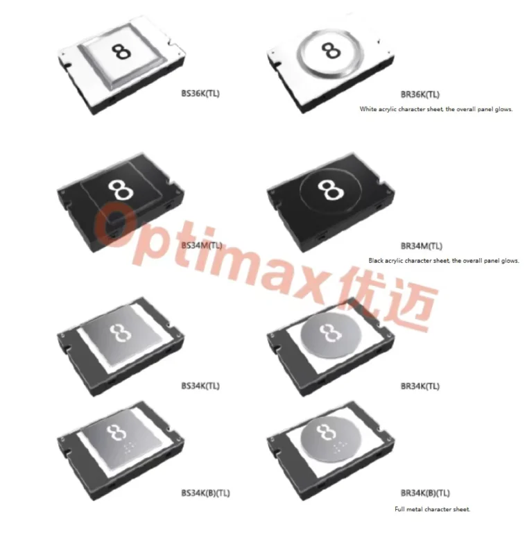 Elevator Mechanical Button Wholesale Supplier-Optional Shimmer-Optimax