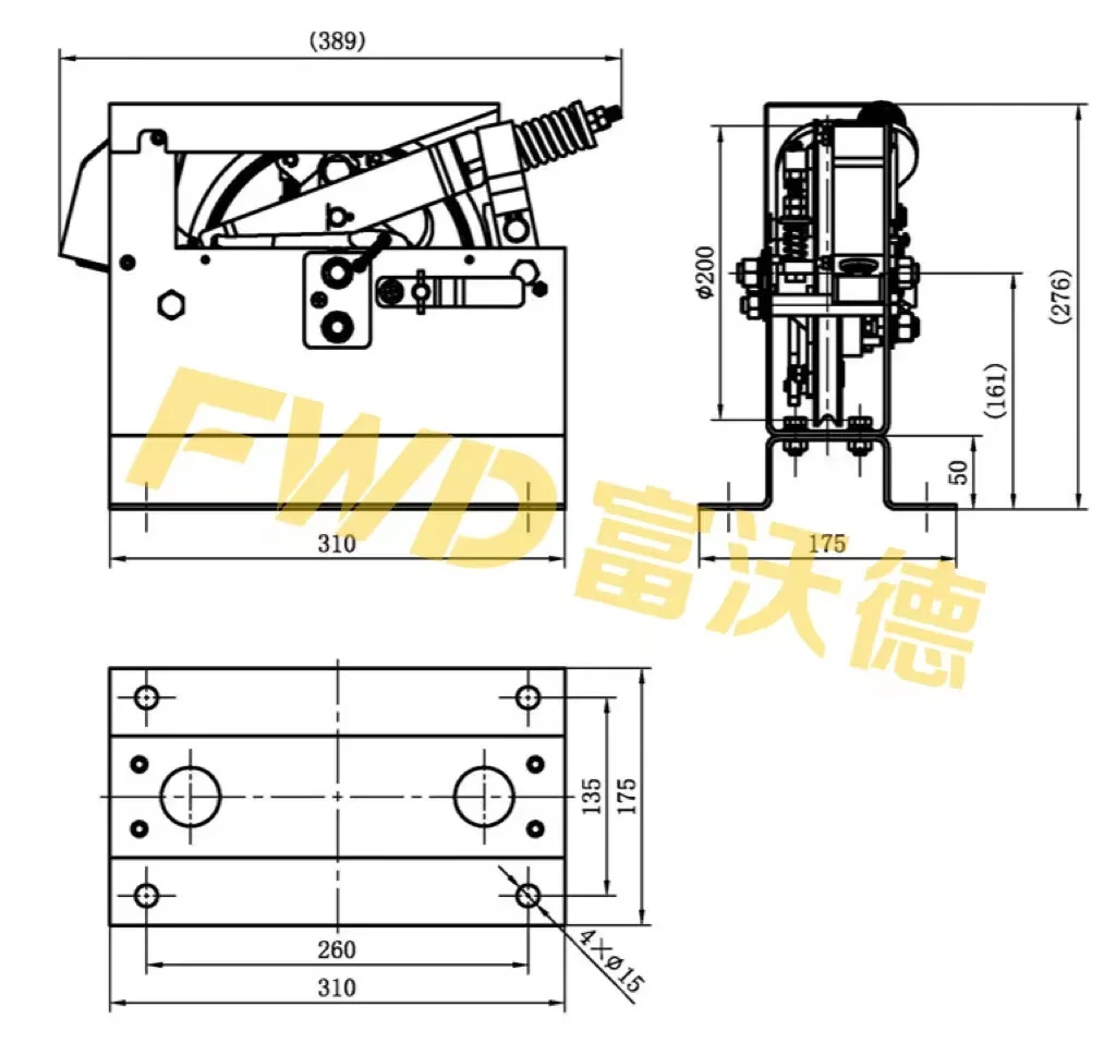 80M Travel Height Elevator Overspeed Governor Exporter-Dealer-Forvorda