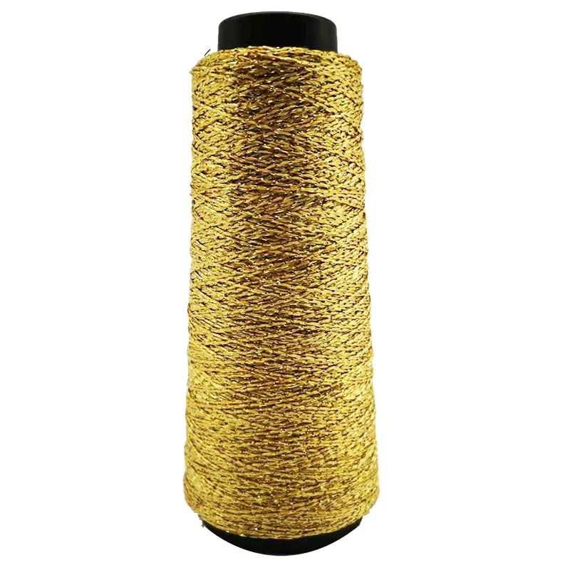 Embroidery Machine Gold Metallic Yarn for Popular polyester Smooth ...