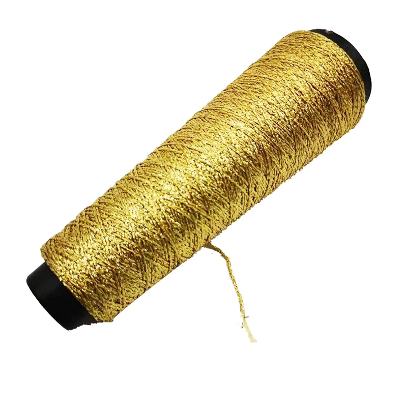 Embroidery Machine Gold Metallic Yarn for Popular polyester Smooth ...