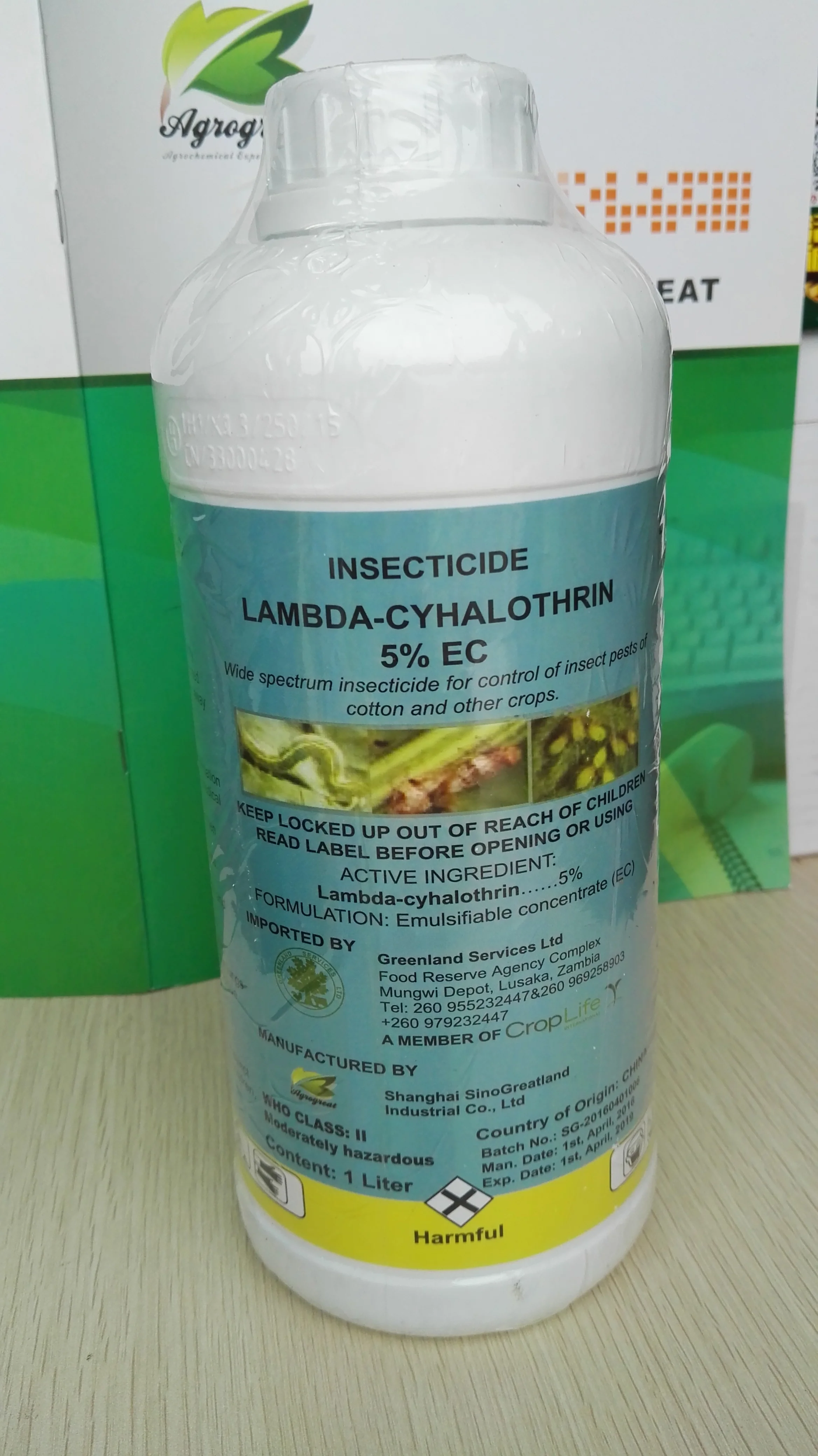 High Quality Insecticide Lambda-Cyhalothrin - Agrogreat Group ...