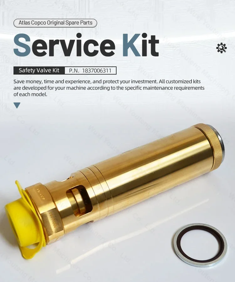 Atlas Copco Safety Valve Kit 1837006311