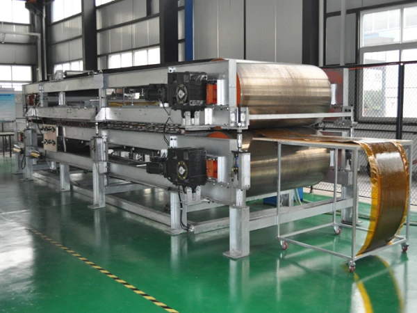 Double Belt Cooler For Flakes Supplier-Steel Belt Drive Granulator ...
