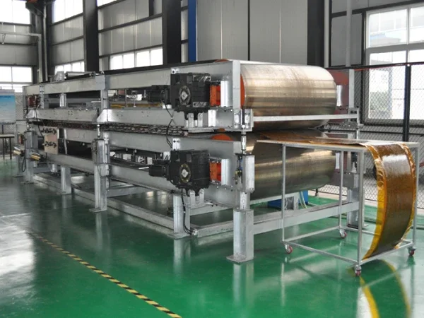 Double Belt Cooler For Flakes Supplier-Steel Belt Drive Granulator ...