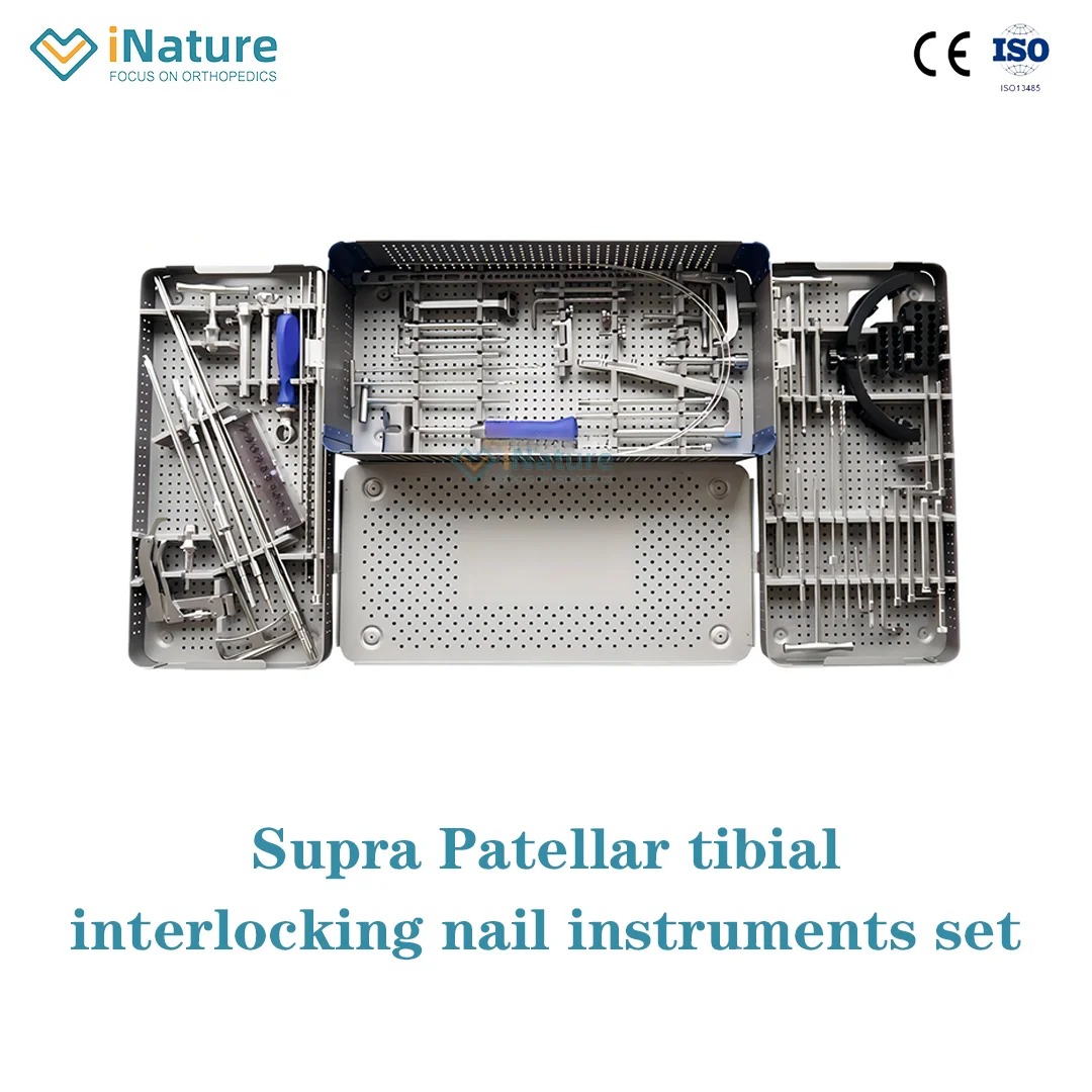 Supra Patellar Tibial Interlocking Nail Instruments Set-| iNature ...