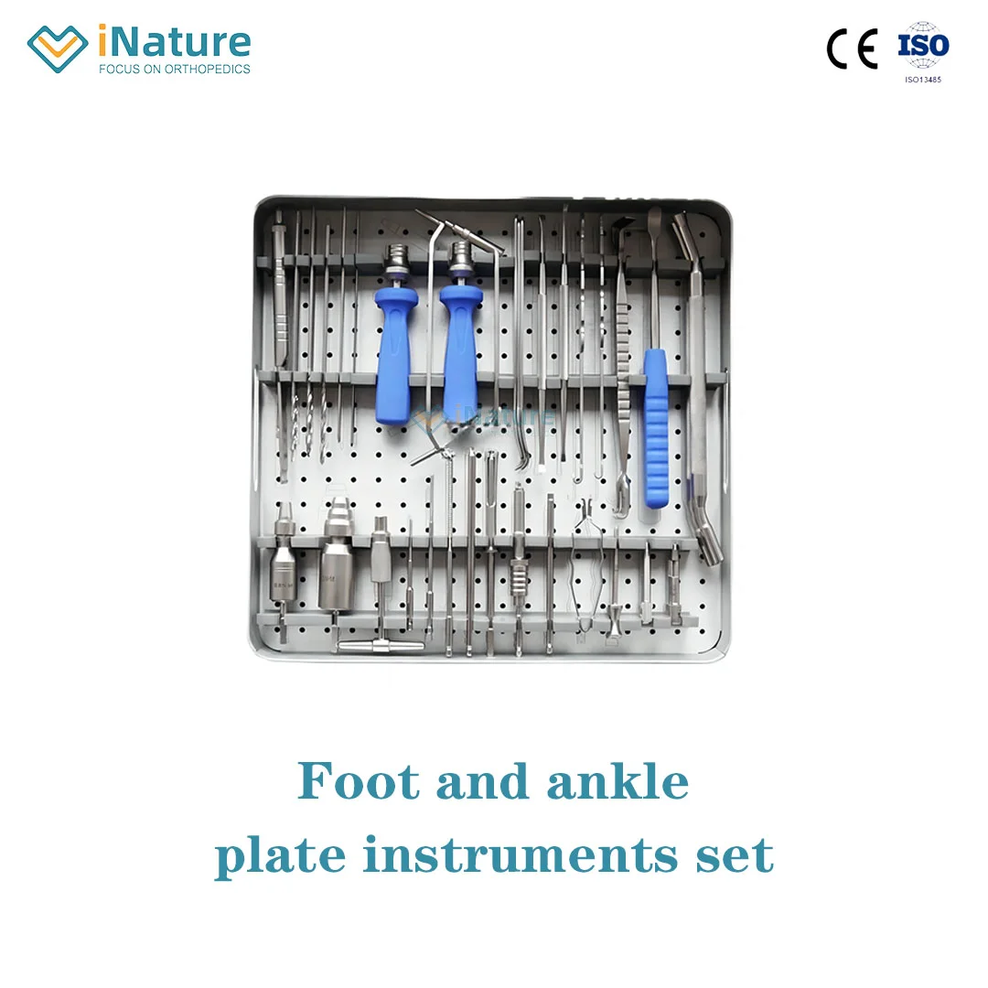 High-Quality Foot and Ankle Plate Instruments Set Manufacturer - iNature