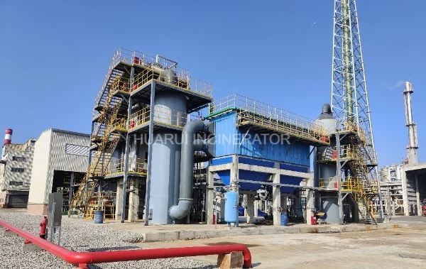 Zhuhai Liancheng industrial waste rotary kiln incinerator project ...