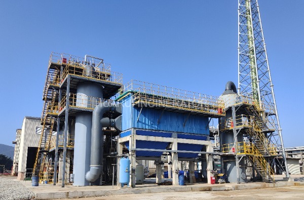 Zhuhai Liancheng industrial waste rotary kiln incinerator project ...