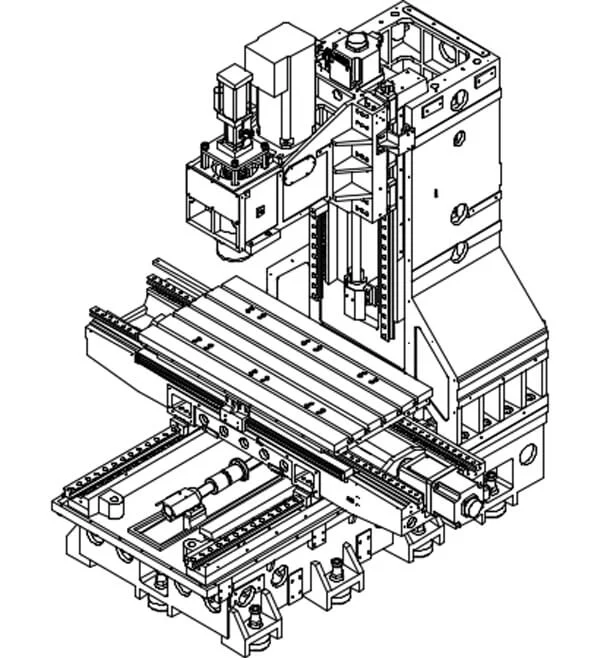 VMC 1166 Vertical Machining Center Exporter-Wholesale-3 Axis-Josen