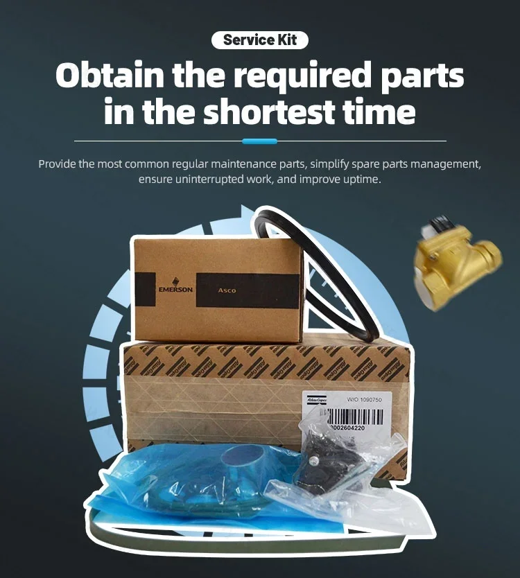 Air Compressor Relief Valve Repair Kit Supplier - Atlas Copco