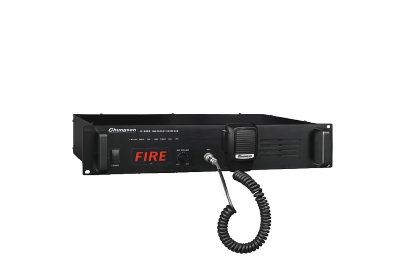 EC-8808 Emergency Switcher-Zhongshan Chungson Public Address Apparatus ...