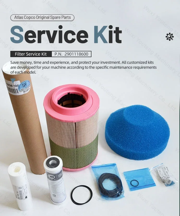 Compressor Filter Atlas Copco Maintenance Kit Manufacturer