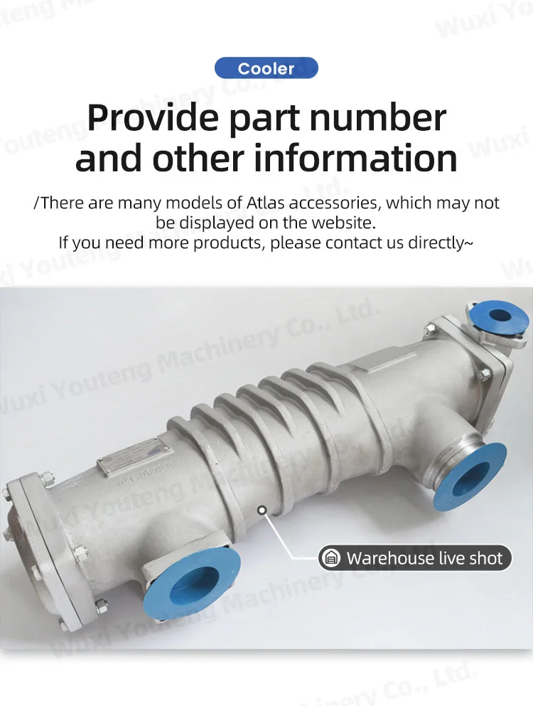 Atlas Copco Compressor Parts Tubular Cooler 1092116460