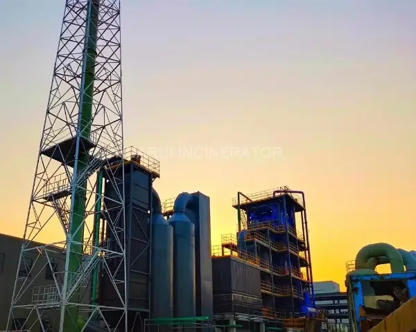 How does the garbage incinerator process garbage?-HUARUI