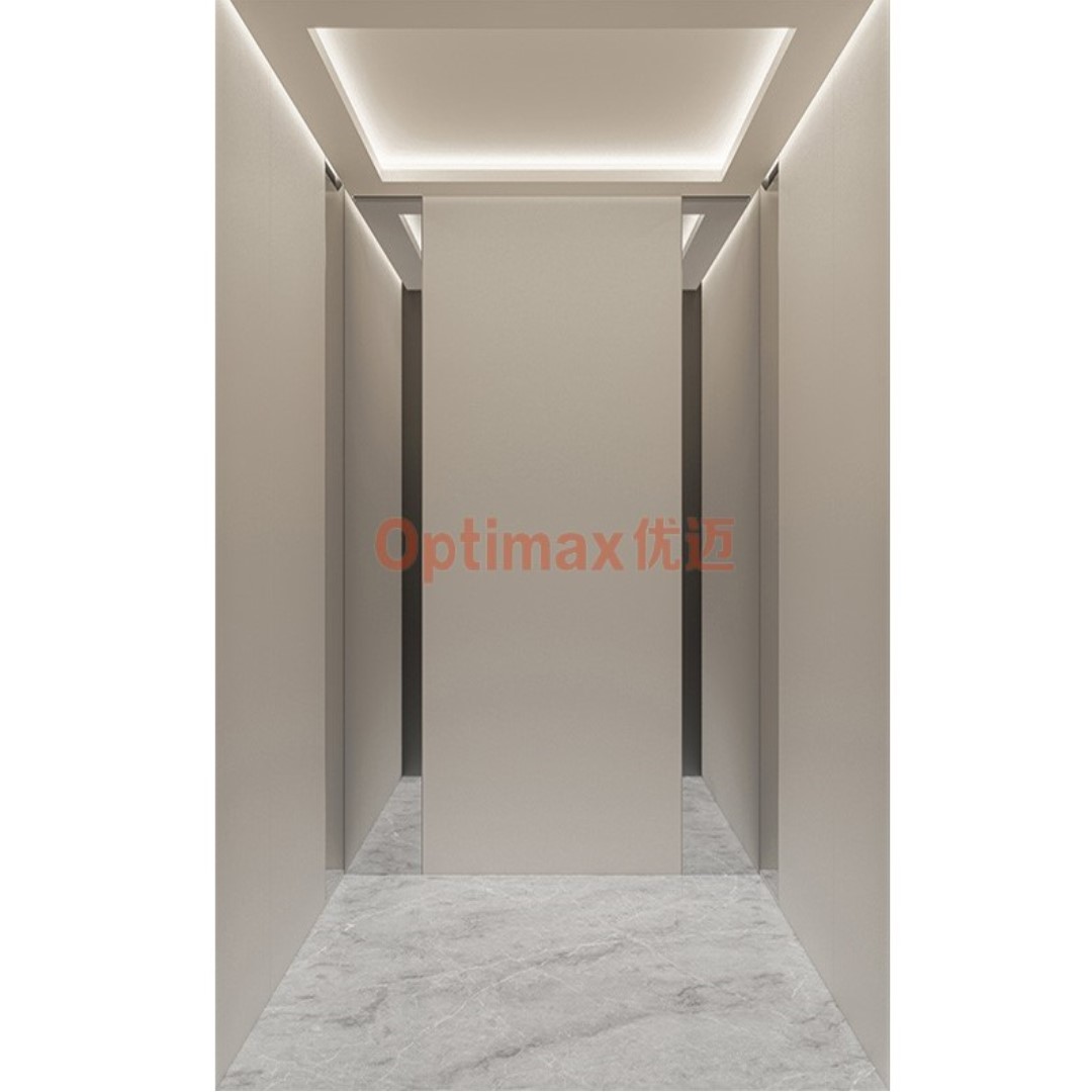 Metal Spraying Ceiling Passenger Elevator Cabin-Company-Seller-Optimax