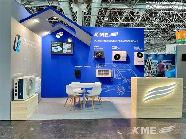 KME's full DC inverter air conditioner for RV participates in the 2021 ...