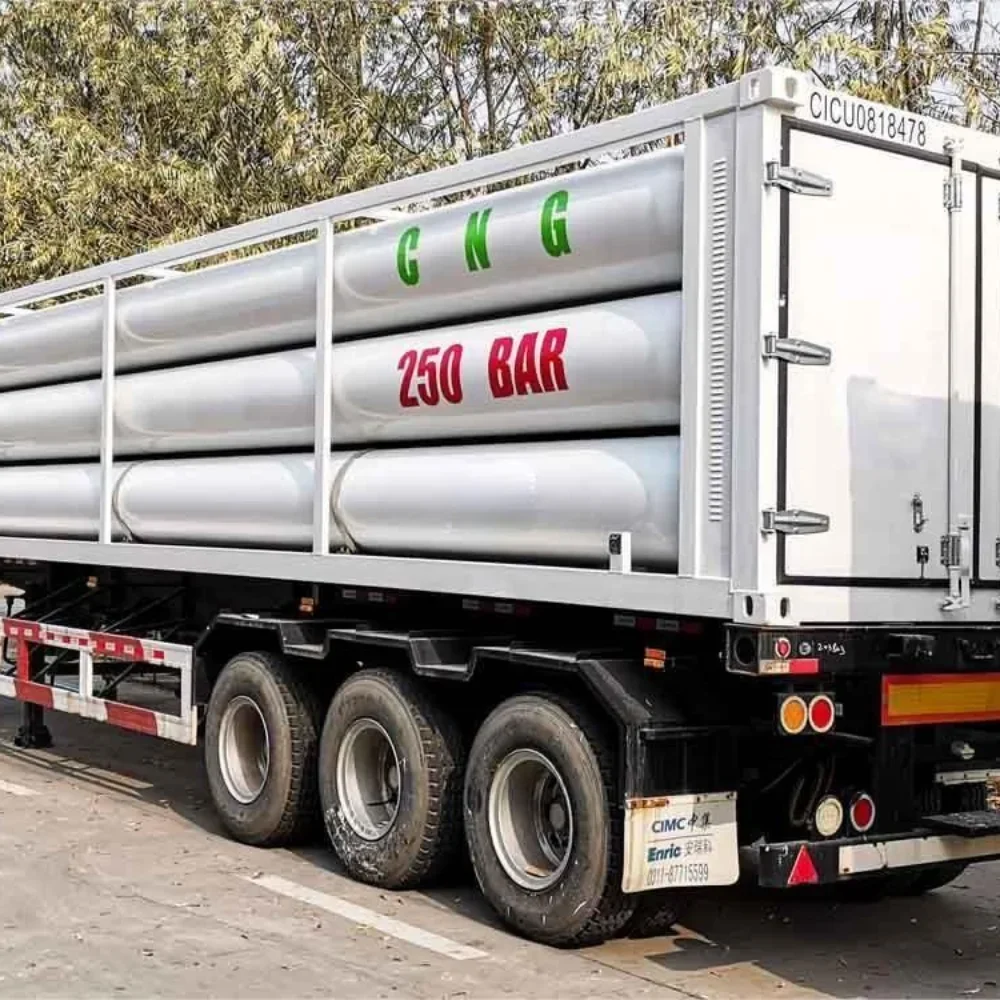 CNG Tube Trailer | Custom Manufacturer | Container Semi-Trailer