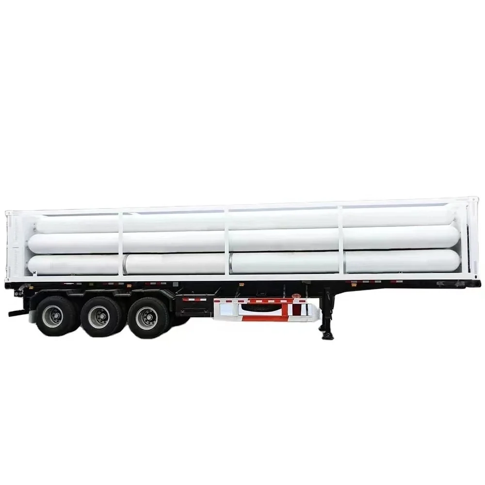 CNG Tube Trailer | Custom Manufacturer | Container Semi-Trailer