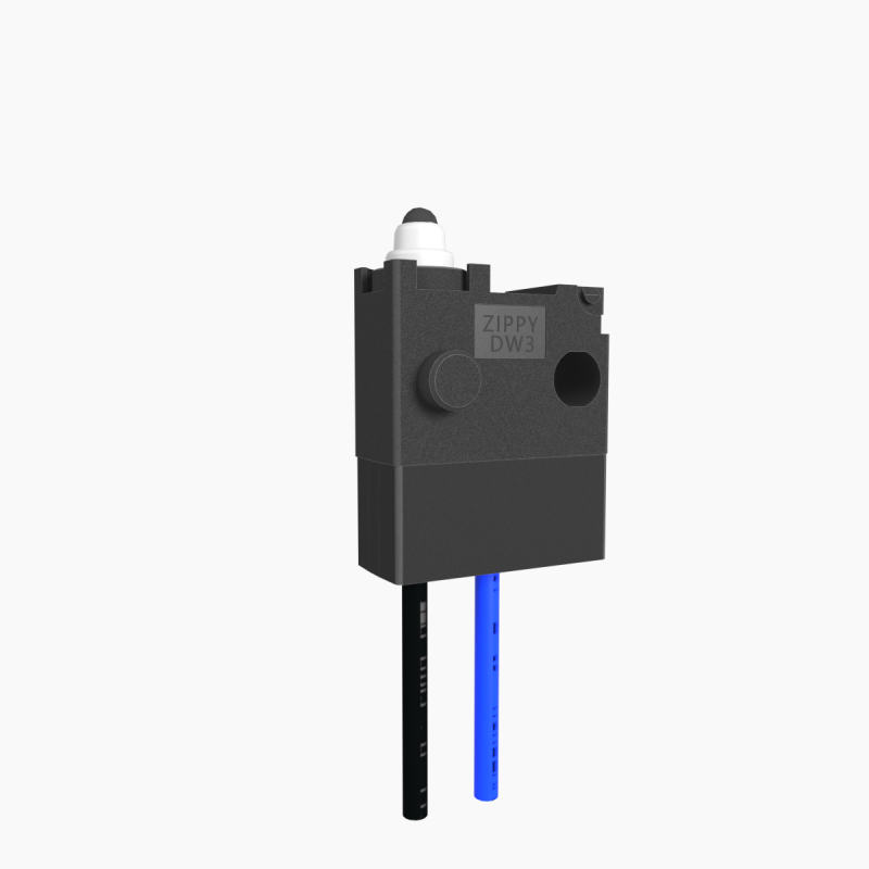 中国台湾原装ZIPPY防水微动开关行程限位汽车门锁开关DW3静音替代绿松石_深圳市台松科技有限公司
