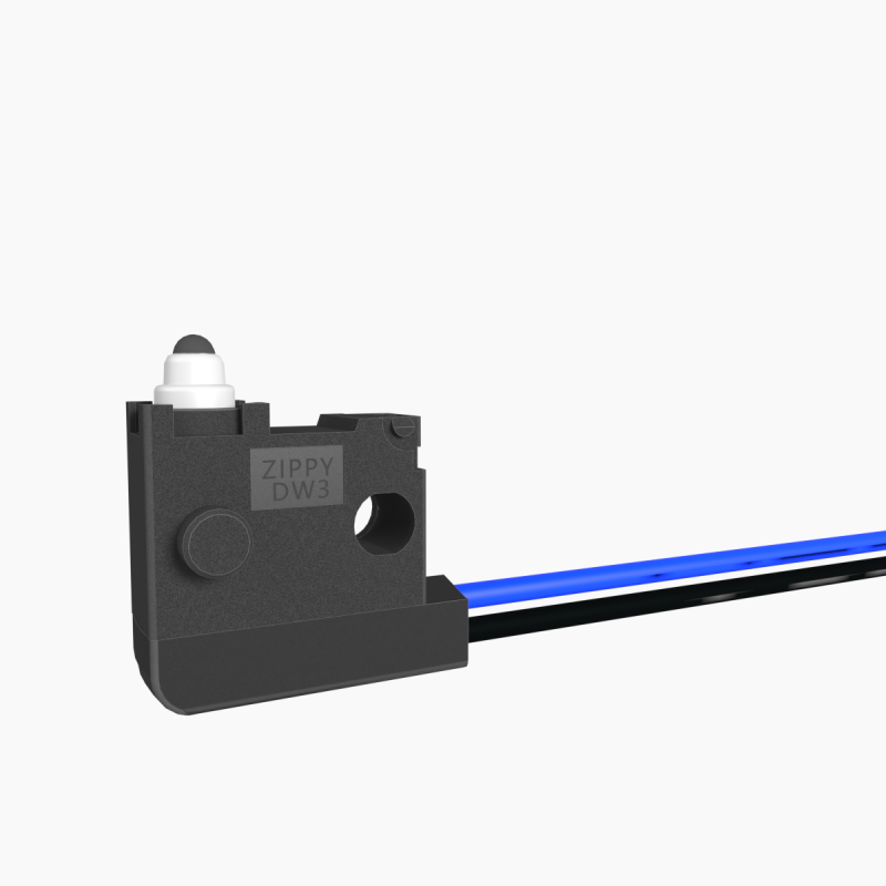 中国台湾原装ZIPPY防水微动开关行程限位汽车门锁开关DW3静音替代绿松石_深圳市台松科技有限公司