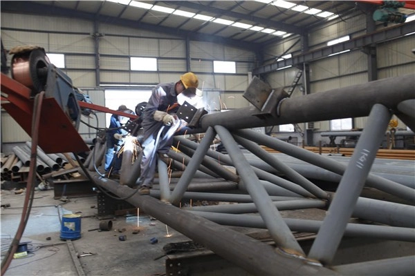 Comparison of Three Processing Methods of Special-Shaped Steel Structure