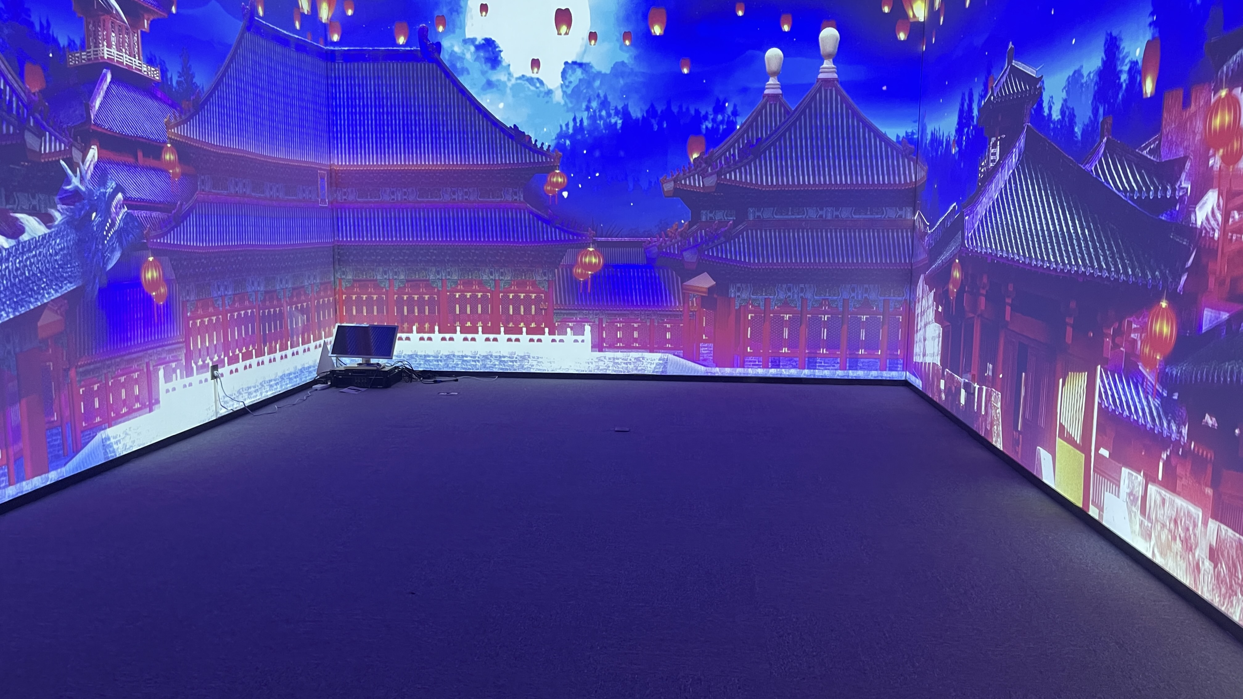 光影餐厅-沉浸式主题空间-AR/VR虚拟现实-展厅策划及搭建-深圳千渡科技