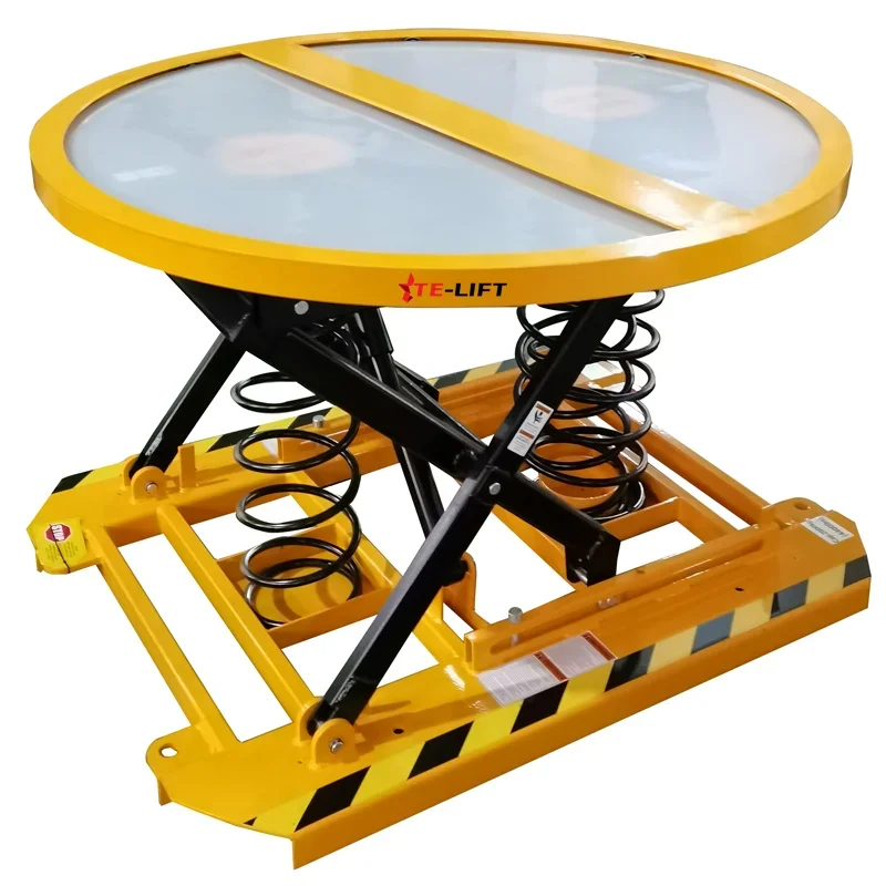Spring Actuated Level Loader-Spring Rotary Pallet Leveler