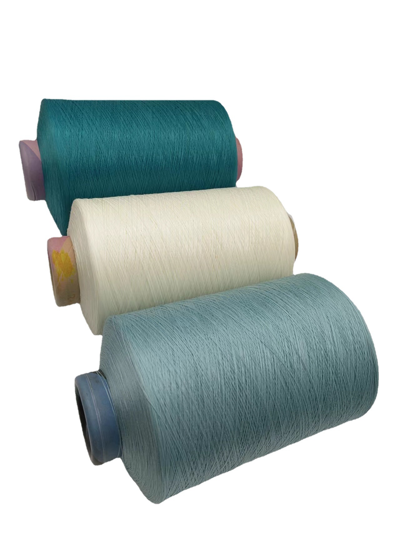 Polyester/Viscose Filament ATY 250D/60F Silk Feeling Air Textured Yarn for sewing thread