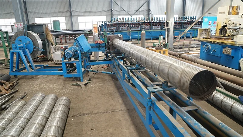 Introduction of high density seam sand screening pipe