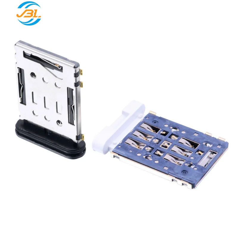 push pull nano sim card socket connector