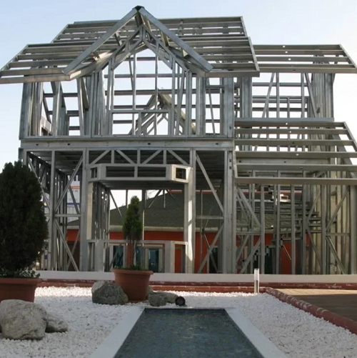 Introduction to the advantage of light steel frame building house