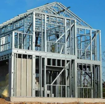 Introduction to the advantage of light steel frame building house