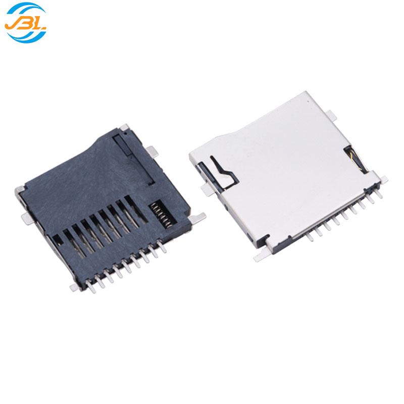 JBL-TF005-410 9PIN TF CARD PUSH CONNECTOR REVERSE SINK SMT -DONGGUAN ...