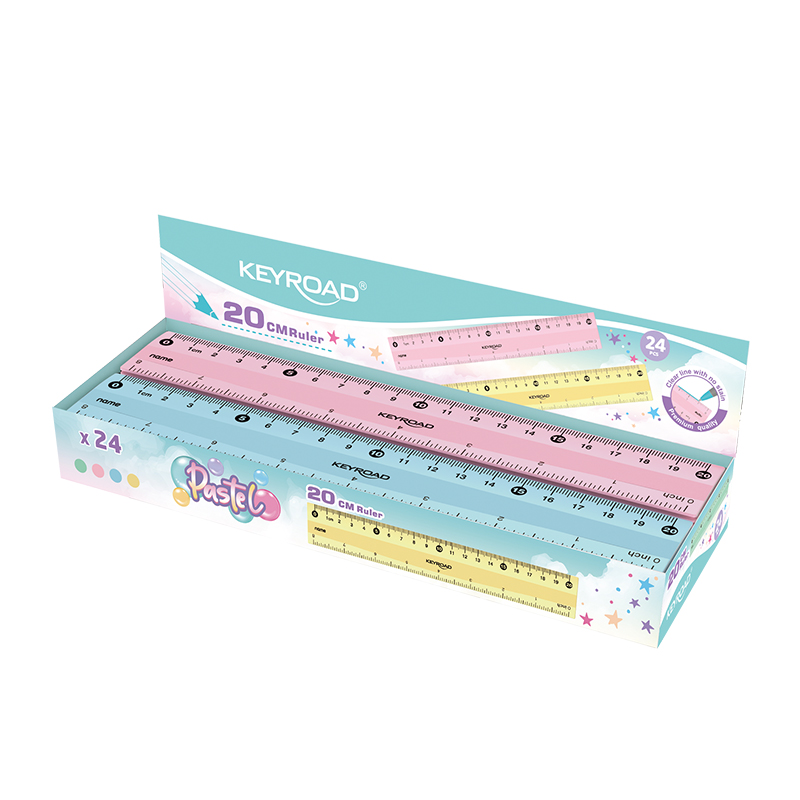 Colourful Plastic Ruler-Company-Enterprise-Factory-On Sale