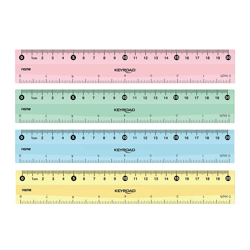 Colourful Plastic Ruler-Company-Enterprise-Factory-On Sale